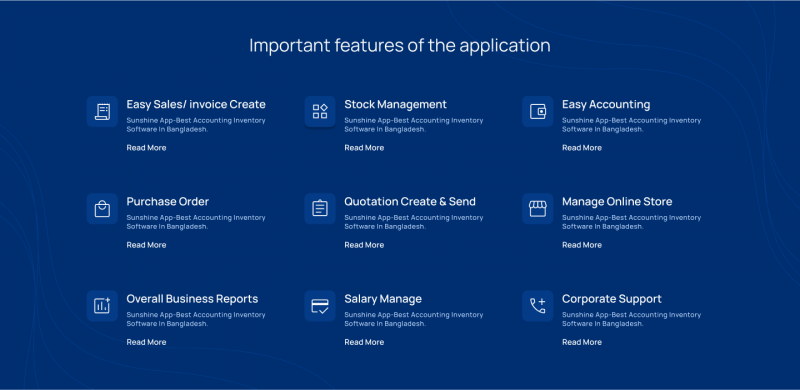 Sunshine App-Best Accounting Inventory Software In Bangladesh