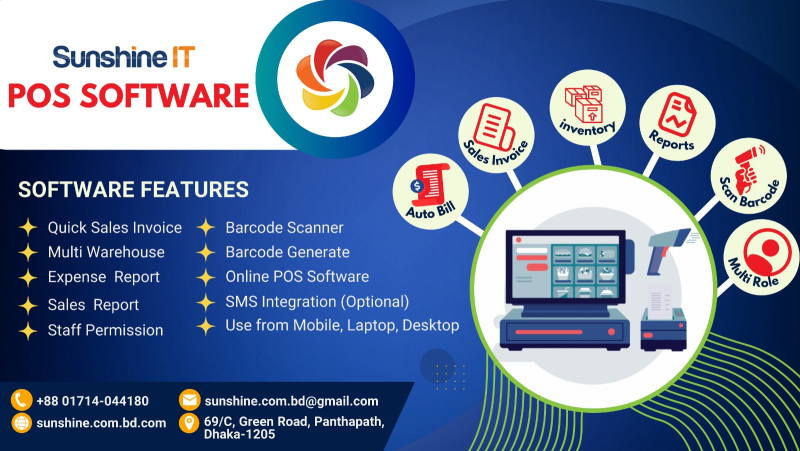 POS Software in Bangladesh - Sunshine IT